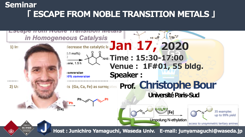 Seminar, Jan, 17th, 2020: Prof. Christophe Bour [Université Paris-Sud ...
